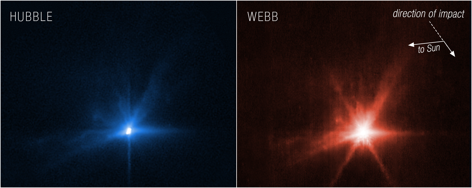 Telescopios Webb y Hubble de la NASA captan vistas detalladas del ...