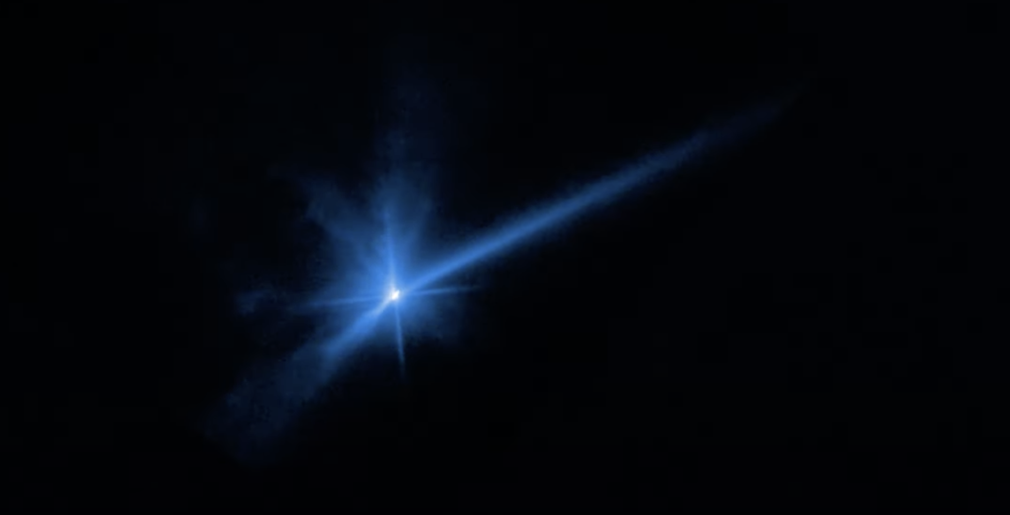 Hubble capta un video de los escombros del impacto de DART - NASA Ciencia